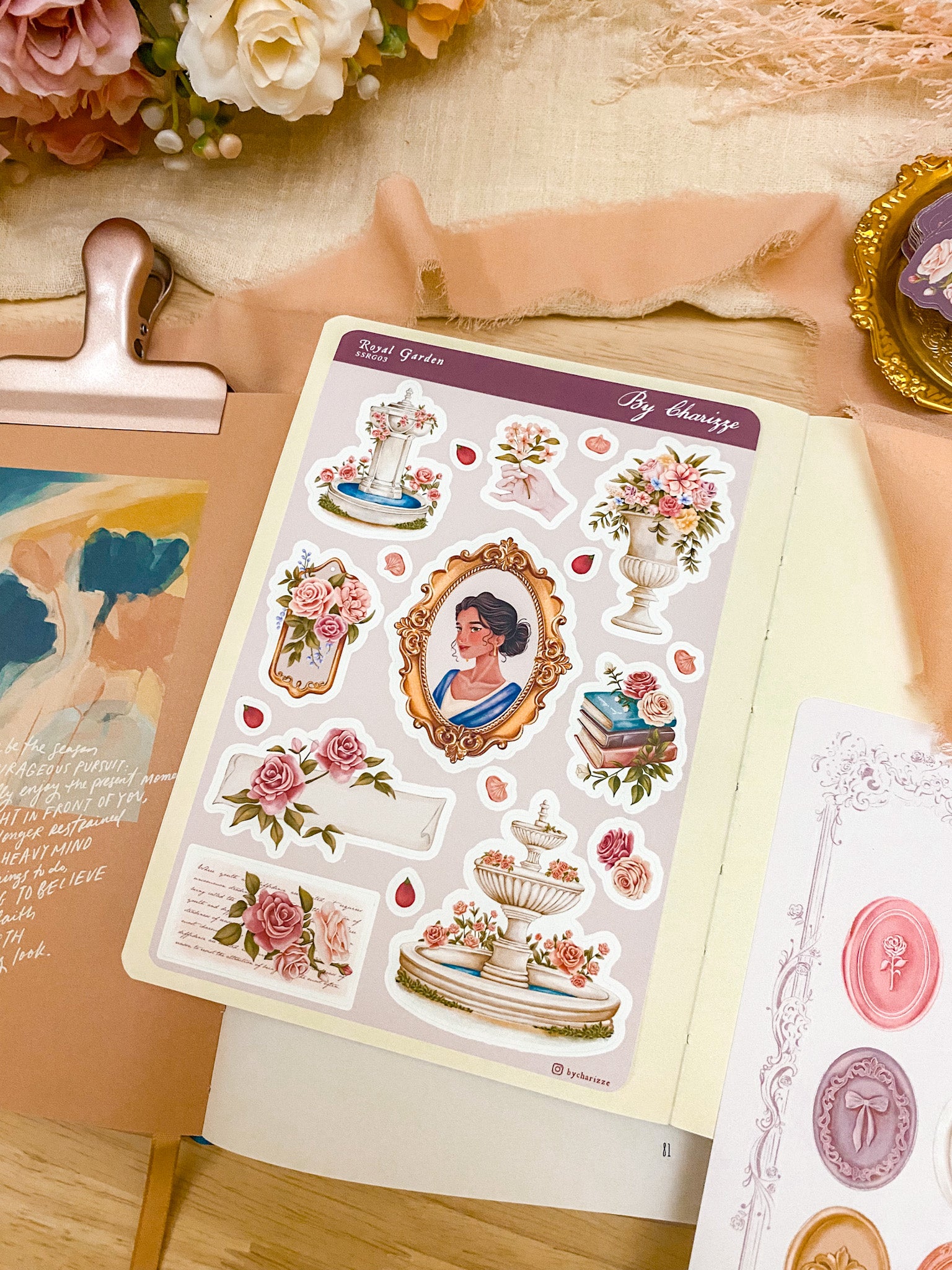 Royal Garden - Sticker Sheet 03 – By Charizze