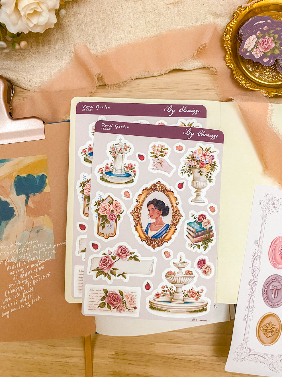Royal Garden - Sticker Sheet 03 – By Charizze